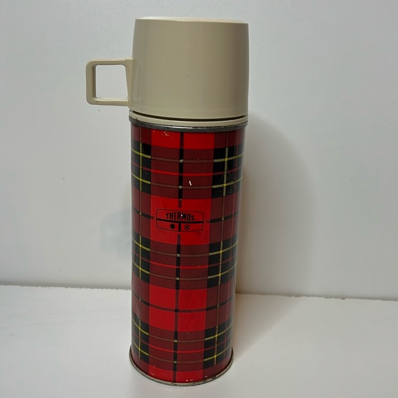 Thermos | Kitchen | Vintage 973 Aladdin Plaid Thermos | Poshmark